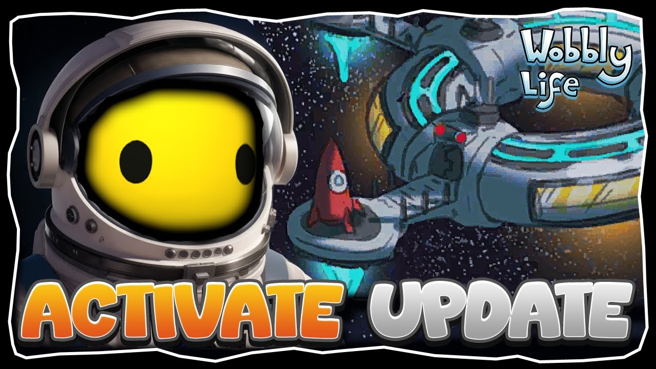 ACTIVATE SPACE UPDATE 💛 IN WOBBLY LIFE #wobblylife #secret - YouTube