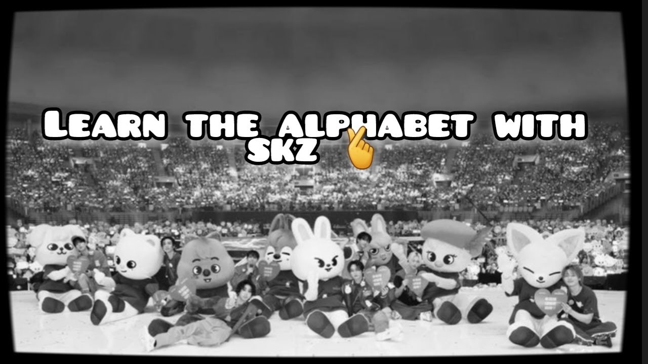 Learn The Alphabet With Stray Kids ~ - YouTube