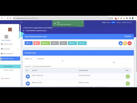 E-Okul Dersleri - Kadrolu, Sözleşmeli ve Ücretli Öğretmene Kullanıcı Tanımlama ve Şifre Verme