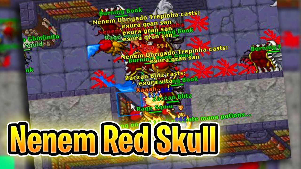 Valone sola Nenem Red Skull - Tibia #GameLab - YouTube
