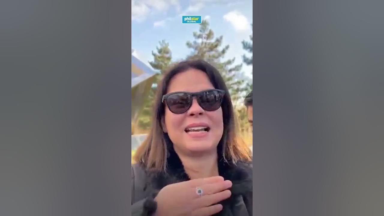 Mensahe ni VP Sara Duterte sa labas ng ICC - YouTube