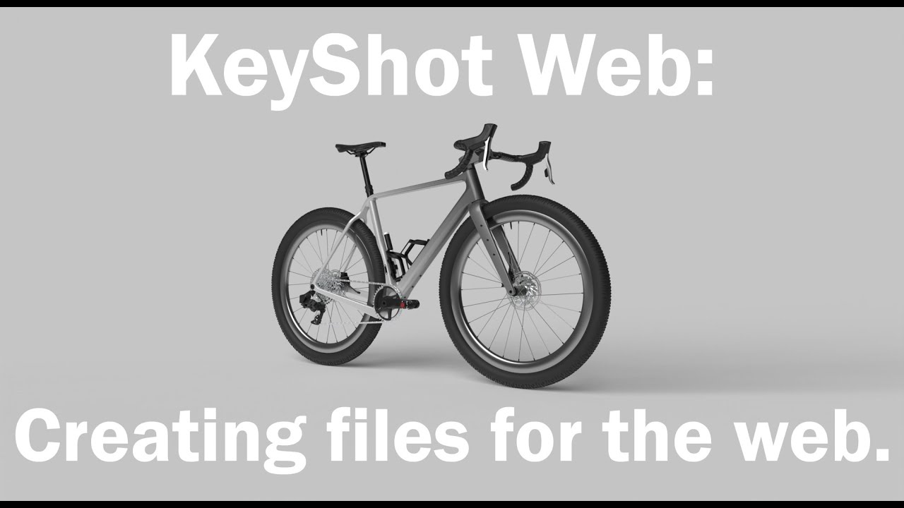 Keyshot Web: Creating Files For The Web - YouTube