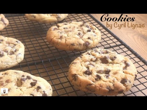 RECETTE DES COOKIES de Cyril Lignac