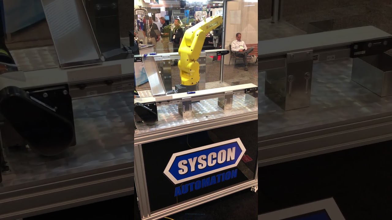 Syscon Robot at Pack Expo 2019 - YouTube