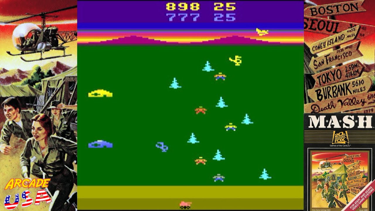 MASH! (Atari 2600 - 20th Century Fox Games) - YouTube
