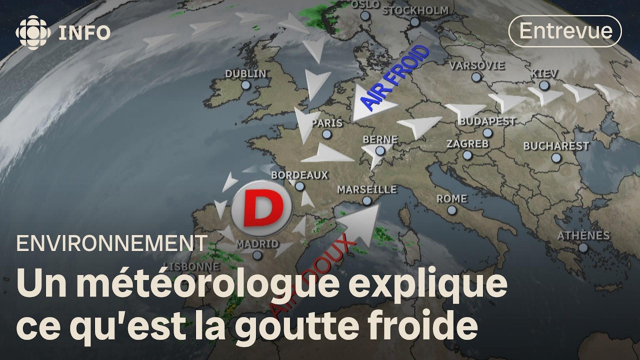 Qu'est-ce que la goutte froide, qui a provoqué des inondations ...