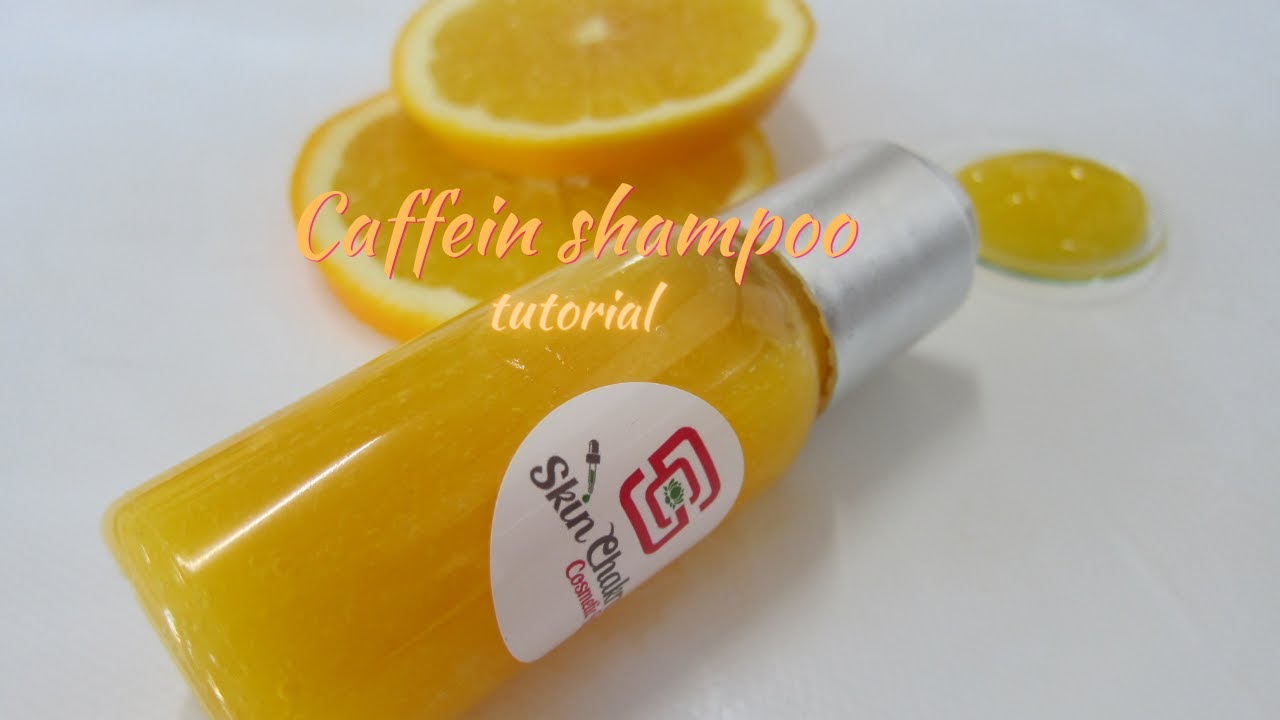 How to make a caffeine shampoo - YouTube