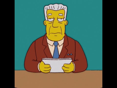 Kent Brockman on our new Overlords - YouTube