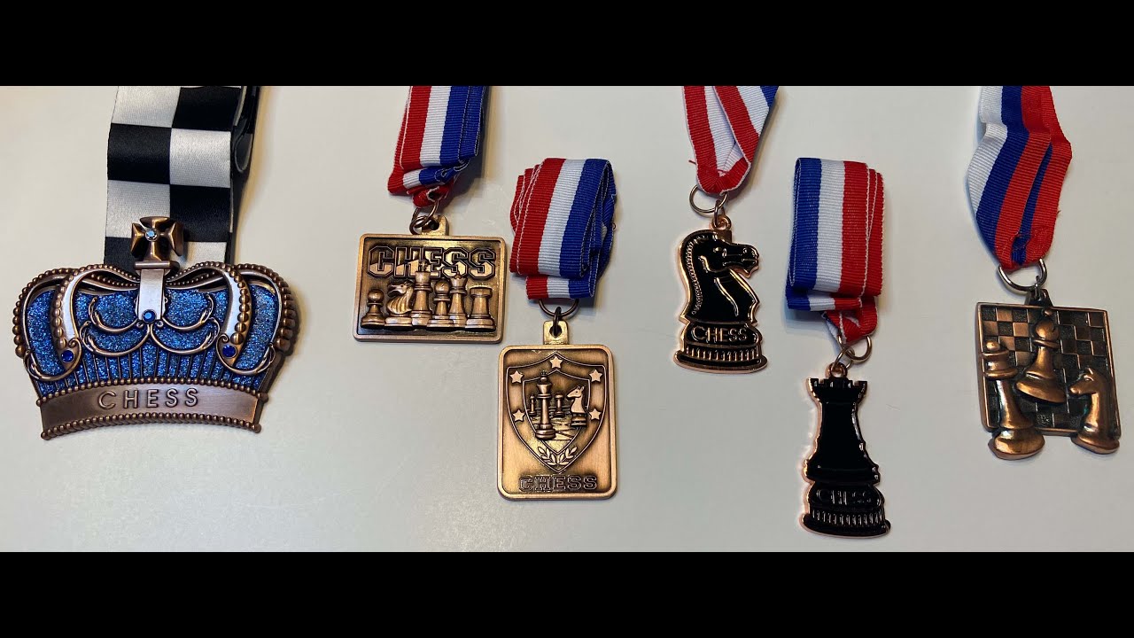 Chess Medals at American Chess Equipment - YouTube