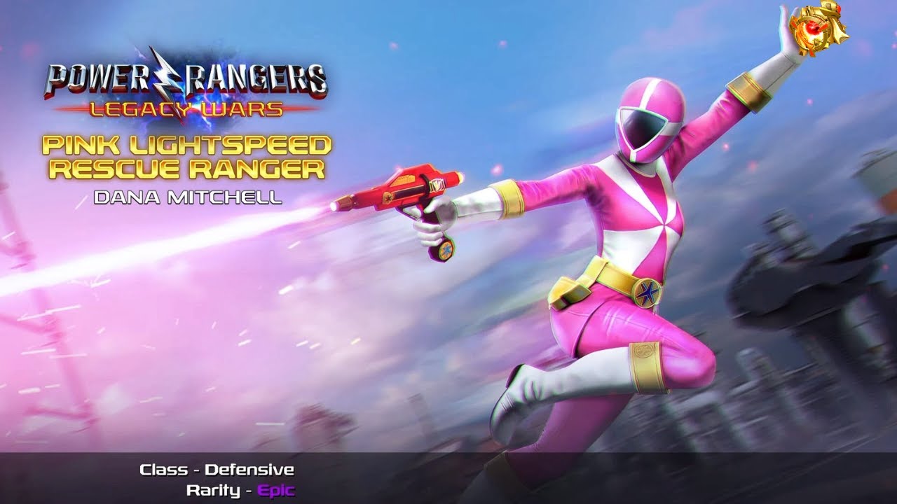 Dana Mitchell Lightspeed Rescue Pink Ranger Power Rangers Legacy Wars ...