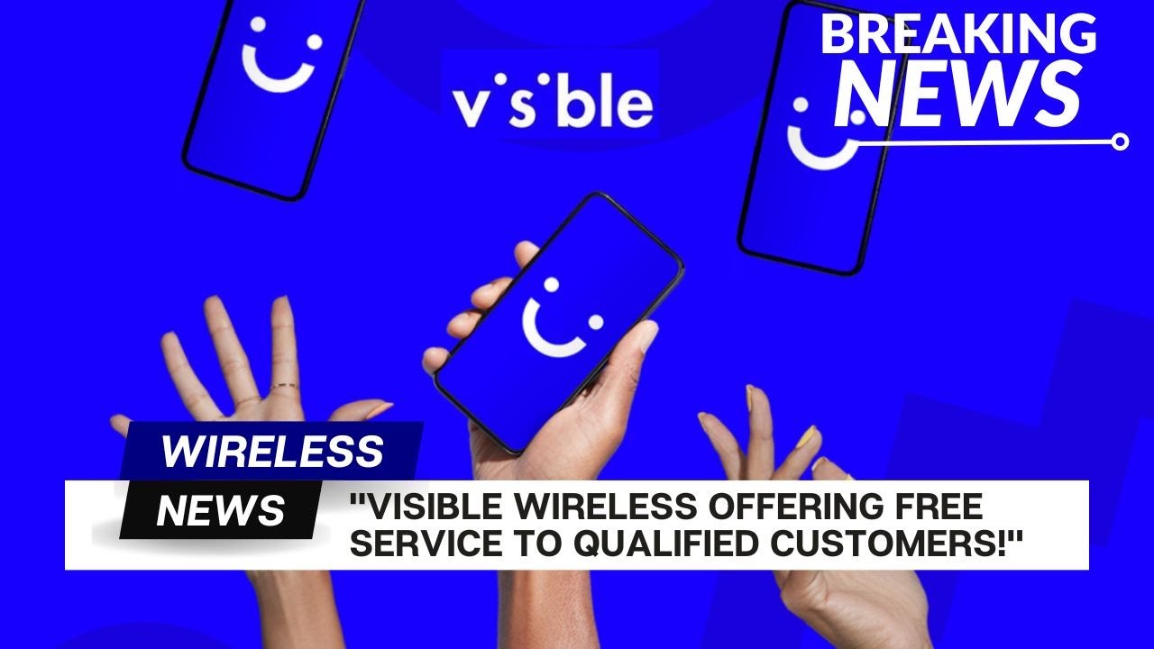 Visible Wireless offering FREE service to qualified customers!!! - YouTube