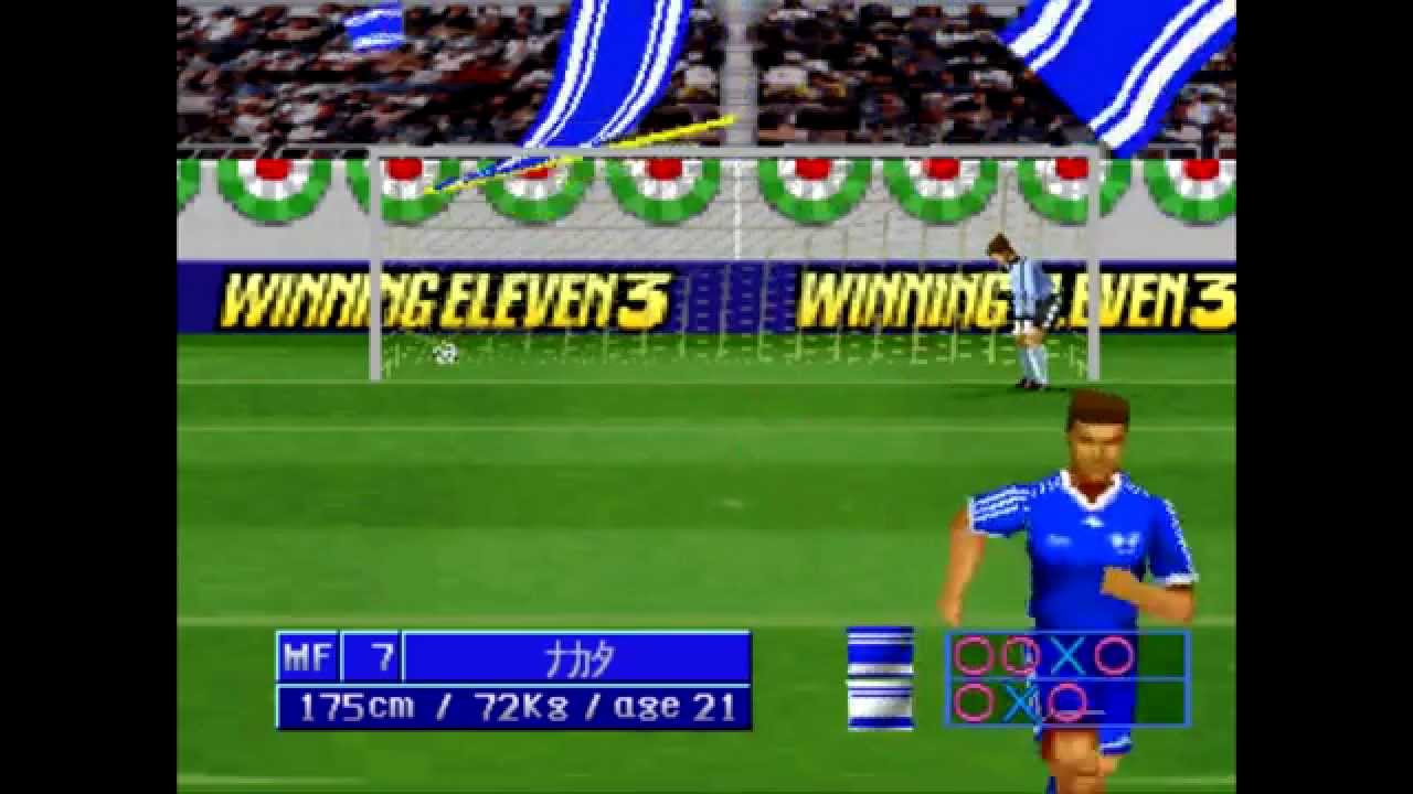 Winning Eleven 3 World Cup France 98 • HD Remastered Showroom • PSone ...