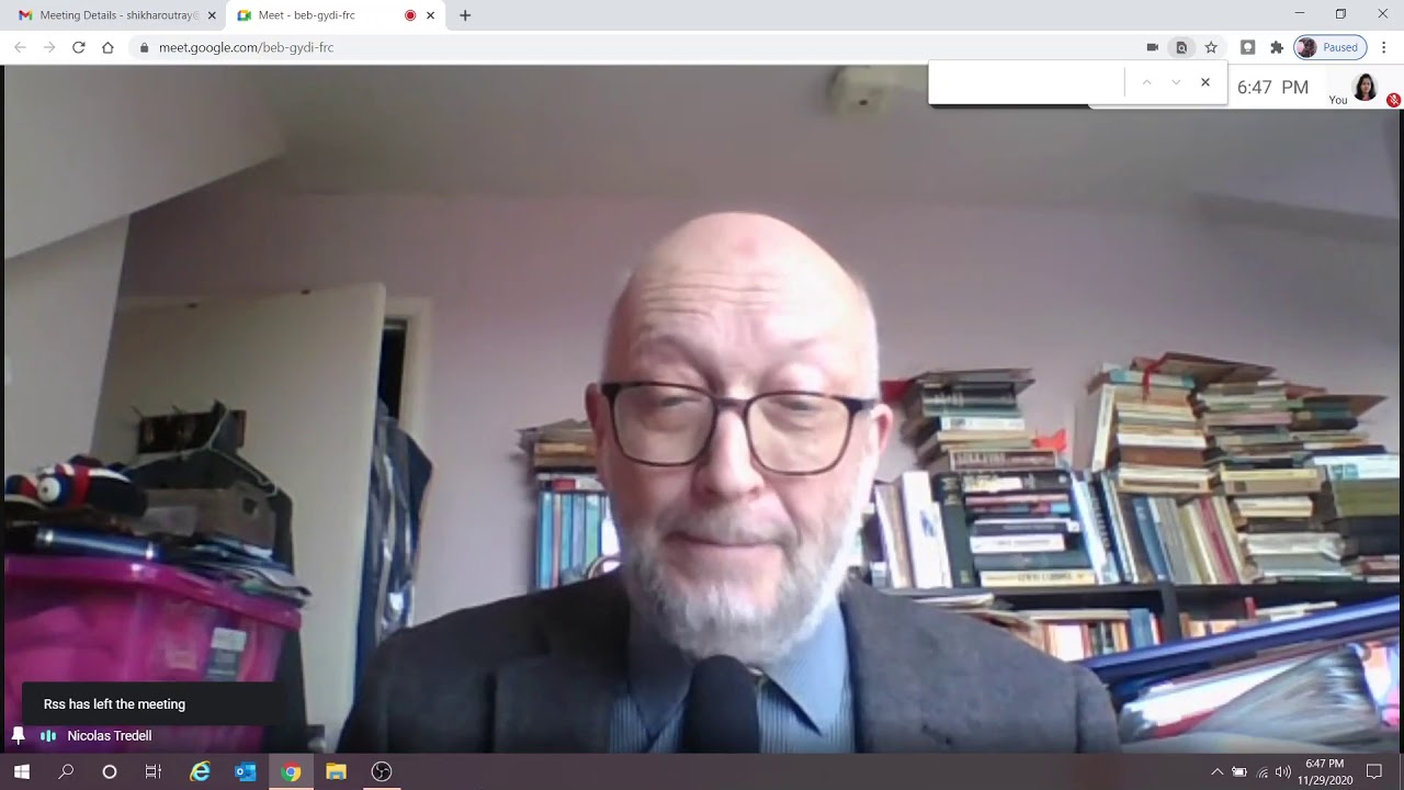 Nicolas Tredell on "The Waste Land: Trauma and Healing" - YouTube
