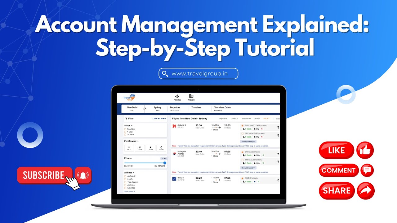 Account Management Explained: Step-by-Step Tutorial - YouTube