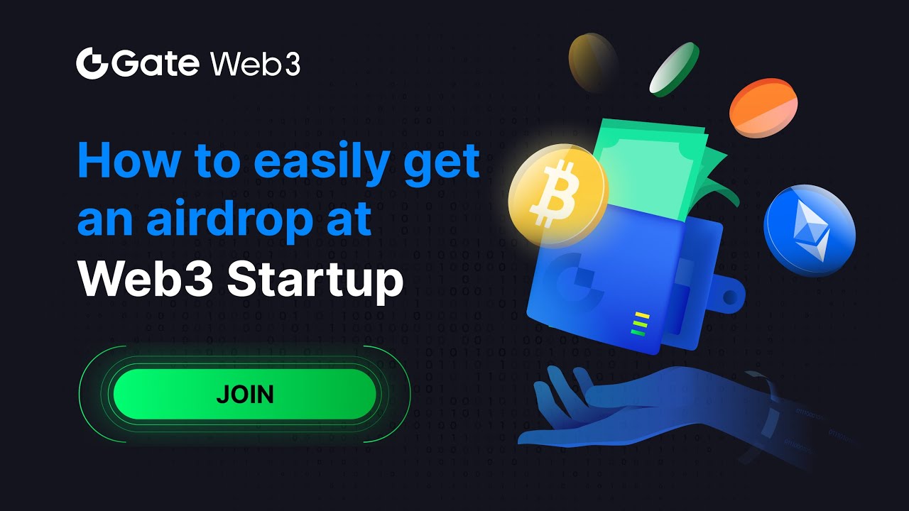 How to easily get an airdrop at Gate Web3 Startup? - YouTube