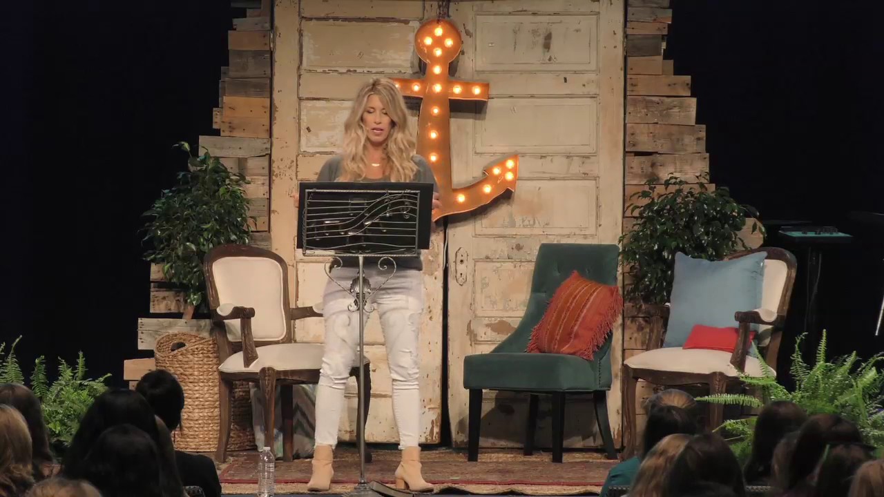 Kate Merrick: Anchored In Love Conference - YouTube