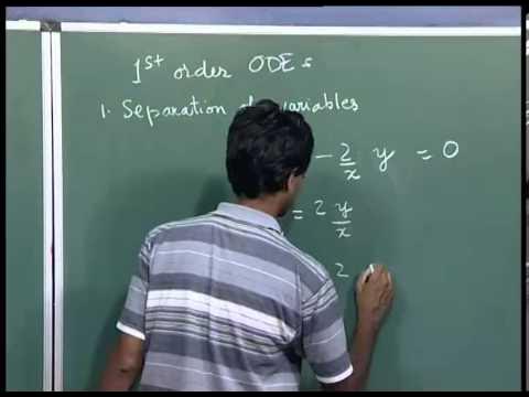 Mod-01 Lec-14 Mathematics for Chemistry - YouTube