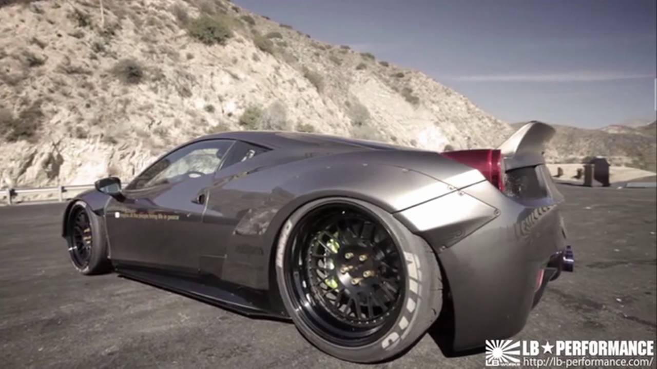 Ferrari 485 Liberty Walk - YouTube