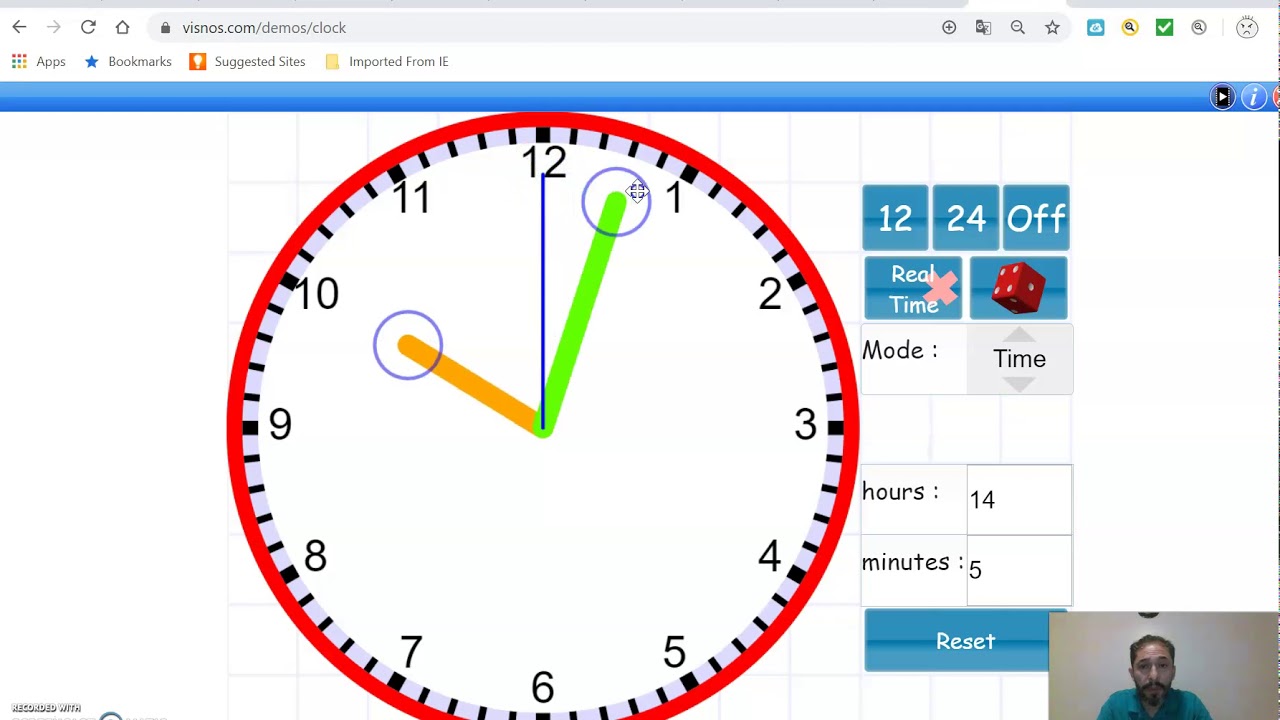 Directions To Practice Interactive Clock YouTube Directions To Practice Interactive Clock YouTube