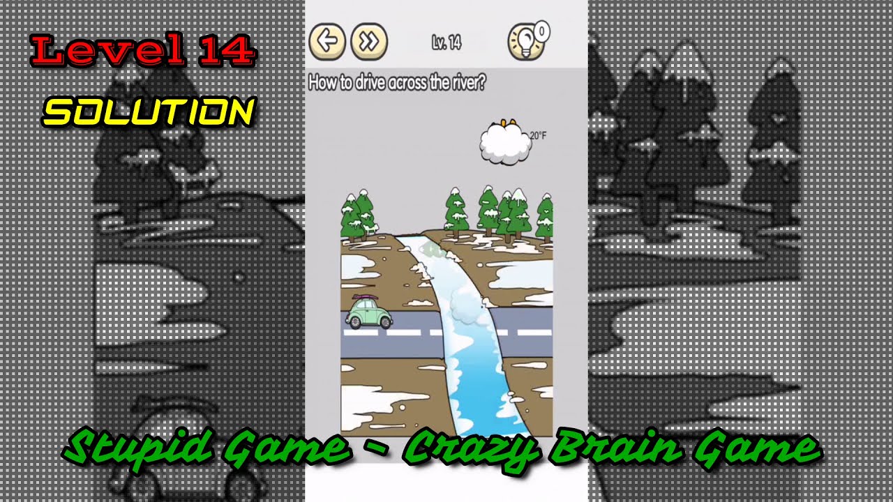 Stupid Game Crazy Brain Game - Level 14 Solution - YouTube