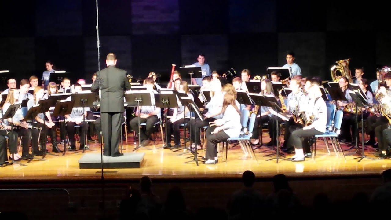 North Clark County Honor Band HS 2015 - YouTube