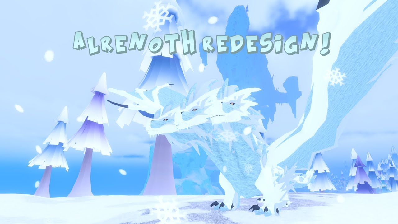 Showcase do REDESIGN do Alrenoth! | Dragon Adventures - YouTube