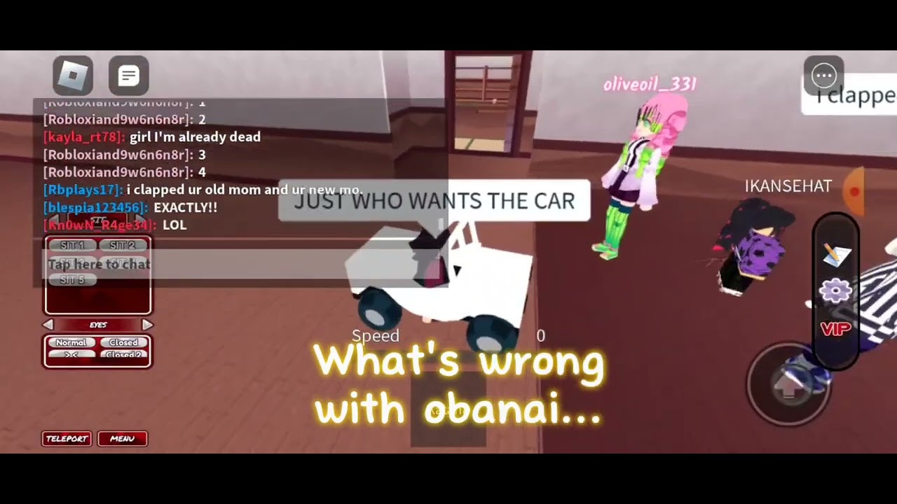 How to get the car • Demon slayer 3d RP • My user • GiyuuTomiokaSmp ...