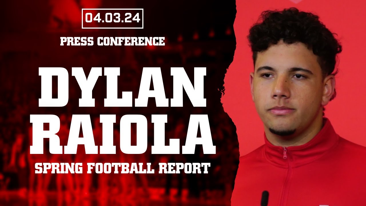 Nebraska Freshman QB Dylan Raiola talks spring practice | April 3, 2024 ...