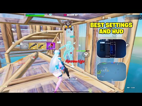 The BEST Fortnite Mobile Settings in 2025! (Sensitivity, HUD & More!)
