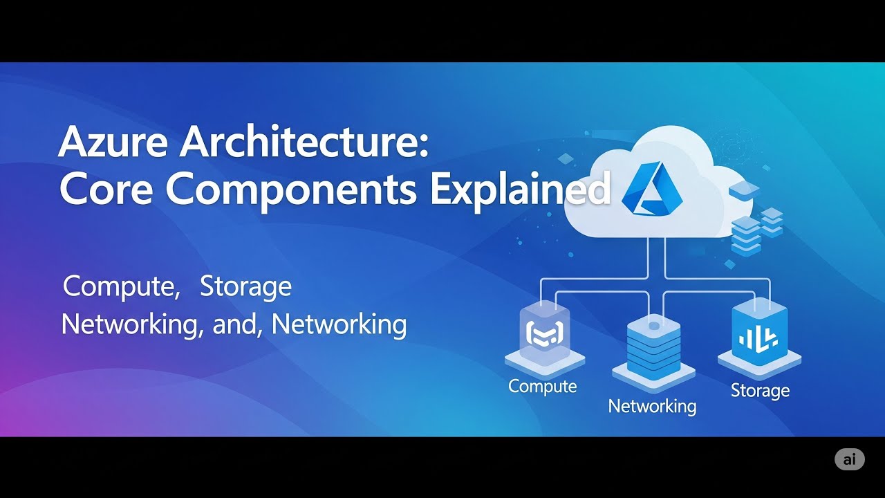 07) Describe the core architectural components of Azure. - YouTube