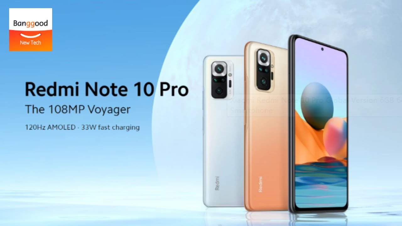 Xiaomi Redmi Note 10 Pro Global Version Smartphone Unboxing - Banggood ...