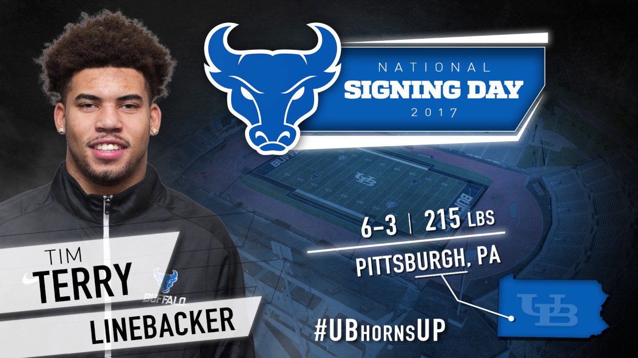 2017 UB Football Signing Day: Tim Terry - YouTube