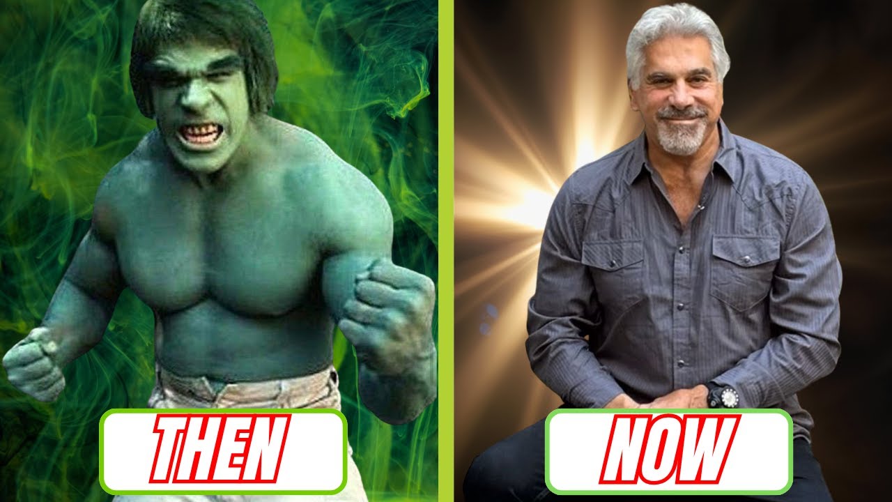 THE INCREDIBLE HULK (1977) CAST UPDATE - THEN & NOW 2025 - 48 YEARS ...