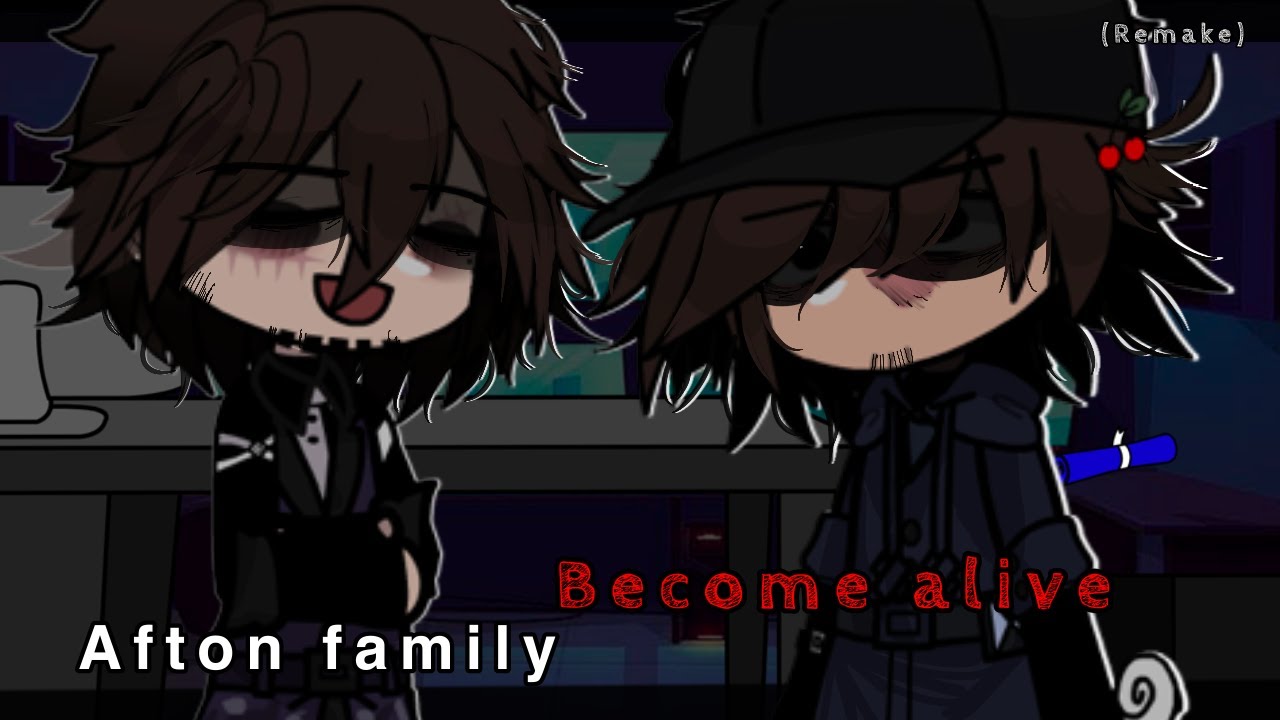 Afton Family Become Alive || GACHA AFTON FAMILY - YouTube
