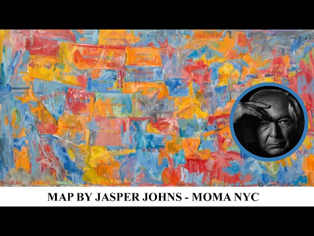 Mapa De Jasper Johns Dymaxion Map Art Print By Jasper Johns | King