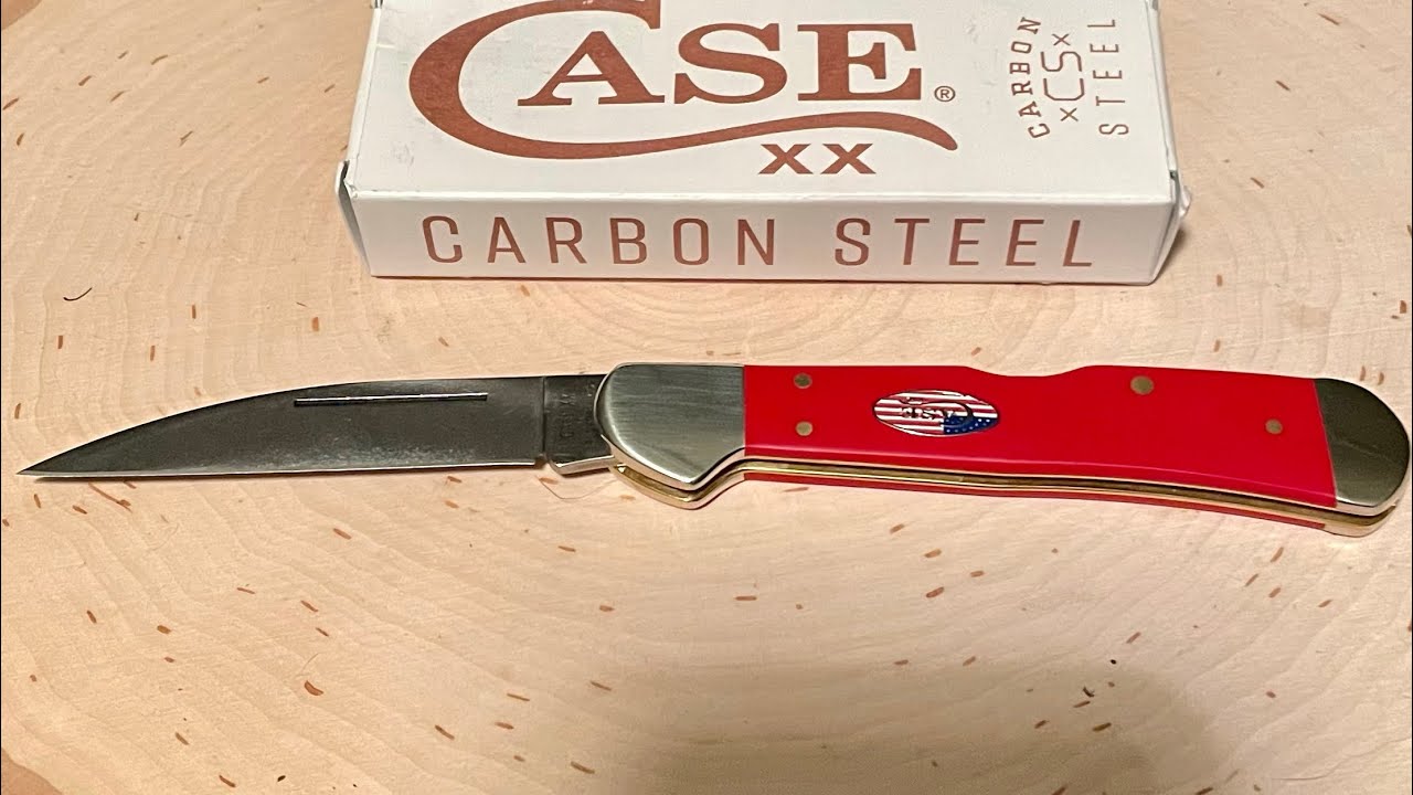 Case American Workman Copperlock .. Wharncliffe blade / carbon steel ...