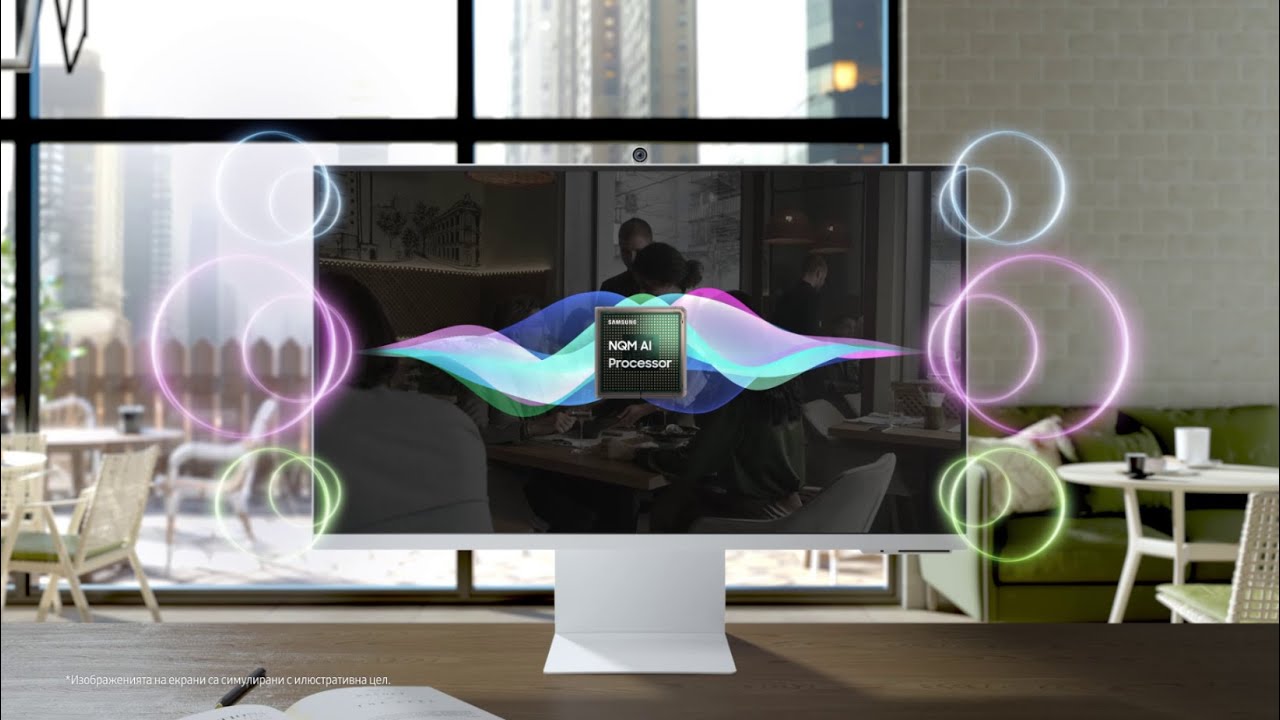 Smart Monitor M8 с изкуствен интелект | Samsung - YouTube