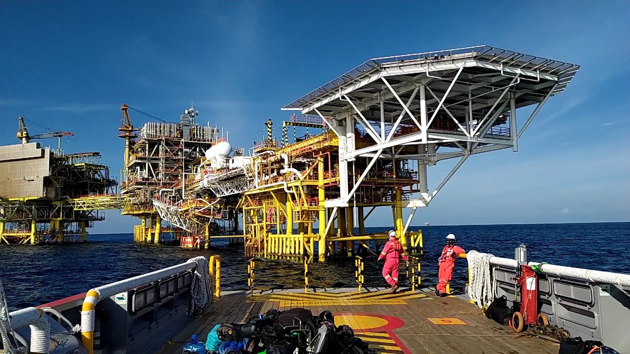 OFFSHORE VLOG | Demob Day & Baram Platform Visit - YouTube