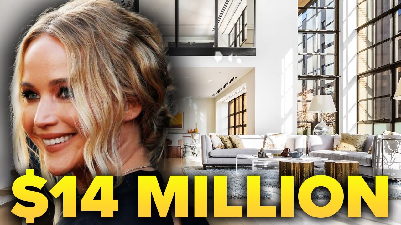 Inside Jennifer Lawrence's STUNNING West Village Condo - YouTube
