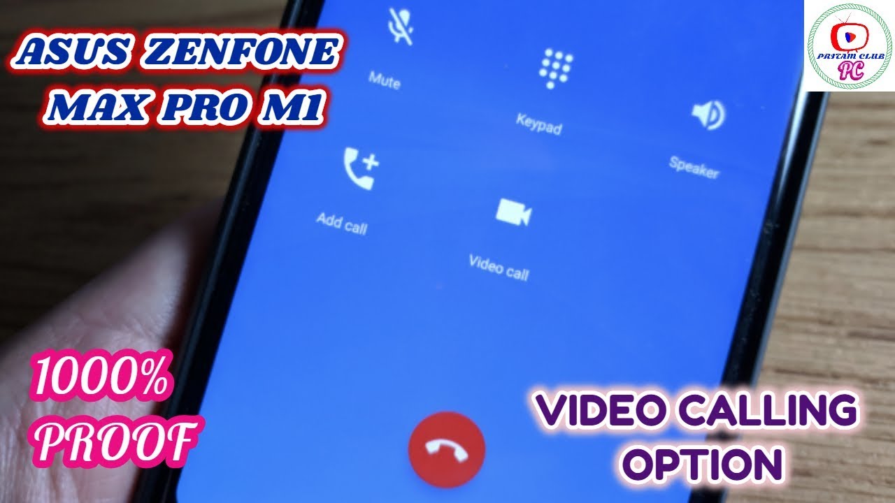 how to on video calling option in Asus zenfone max pro m1 with proof ...