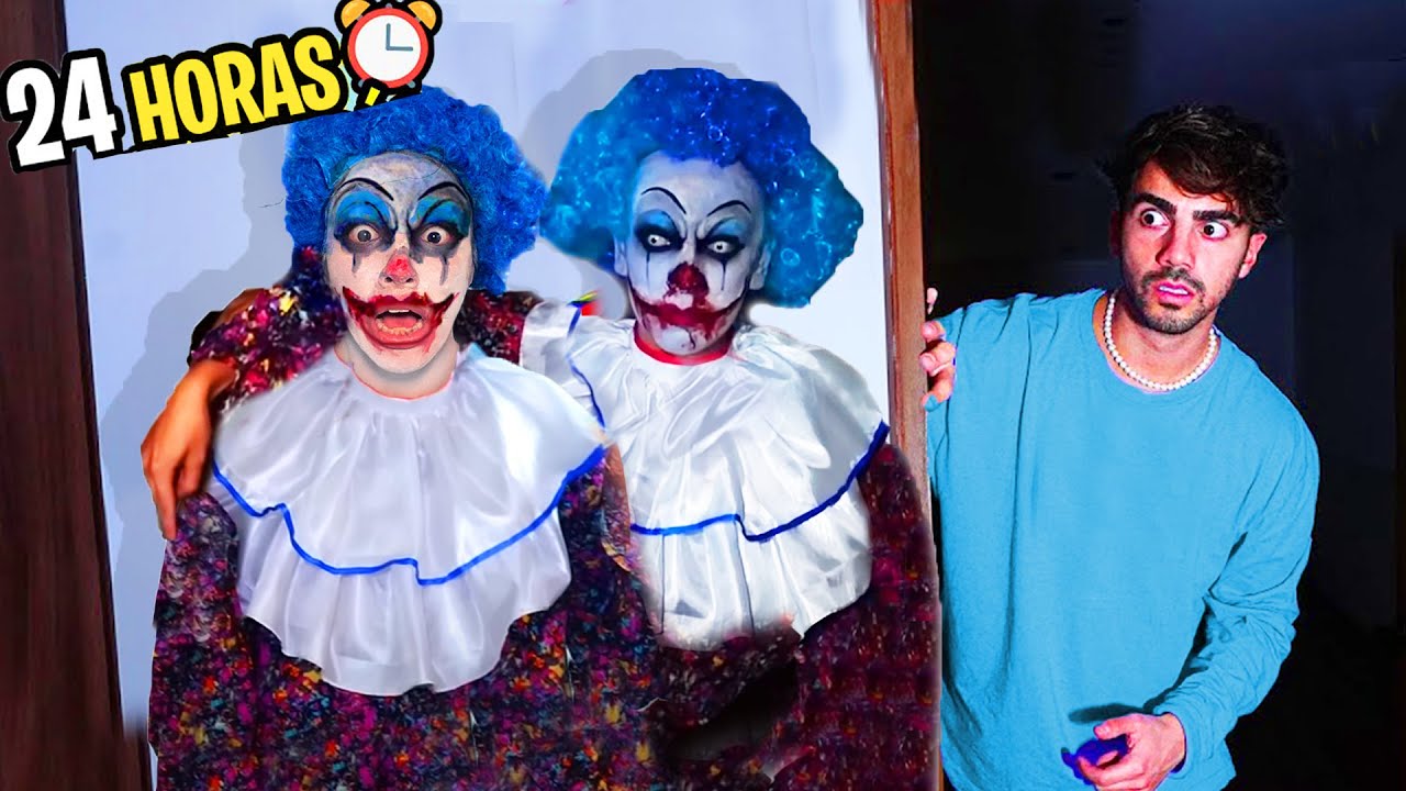 24 HORAS SIENDO UN PAYASO DE LA DEEP WEB CON LULI DE FEDE VIGEVANI ...