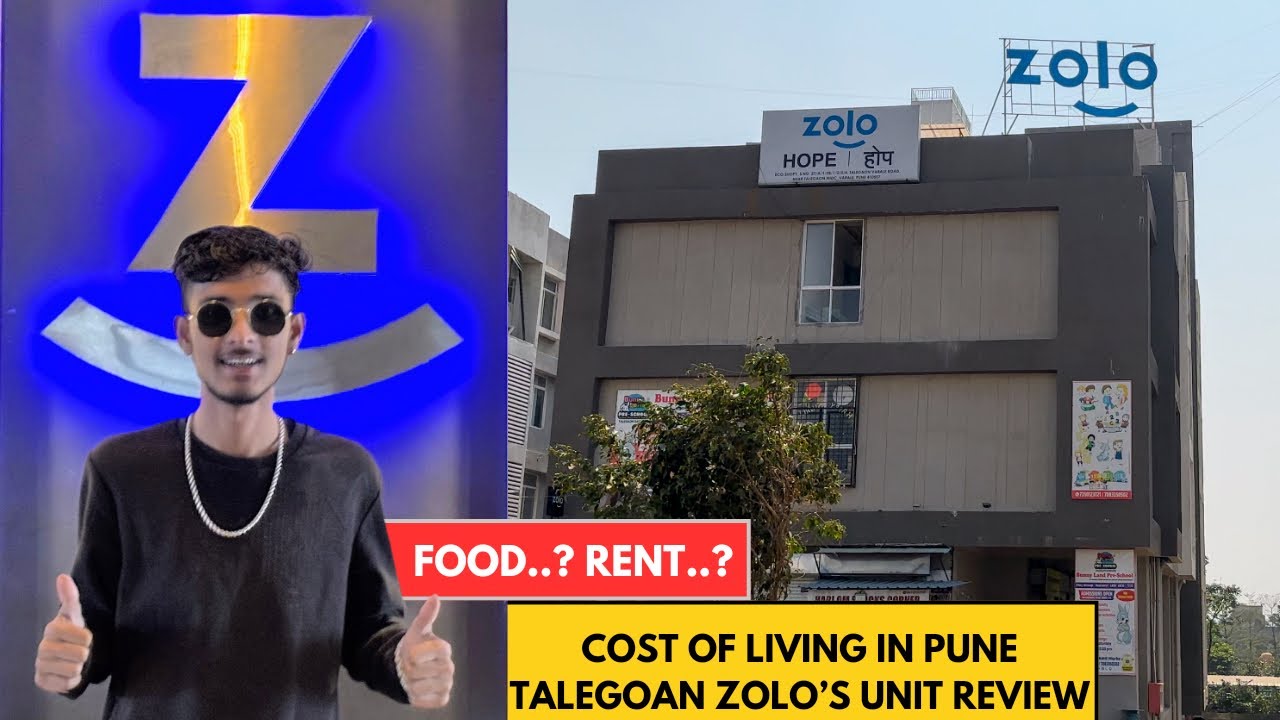 ZOLO CO-living Talegoan Unit Tour & REVIEW😱 Full Explore India’s First ...