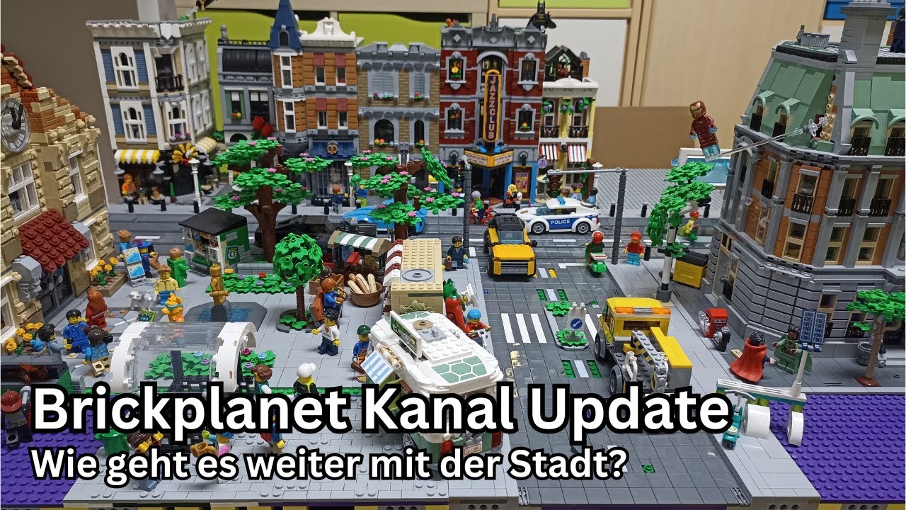 Brickplanet Kanal Update: Wie geht es weiter? Lego Stadt und Neuigkeiten Videos - YouTube