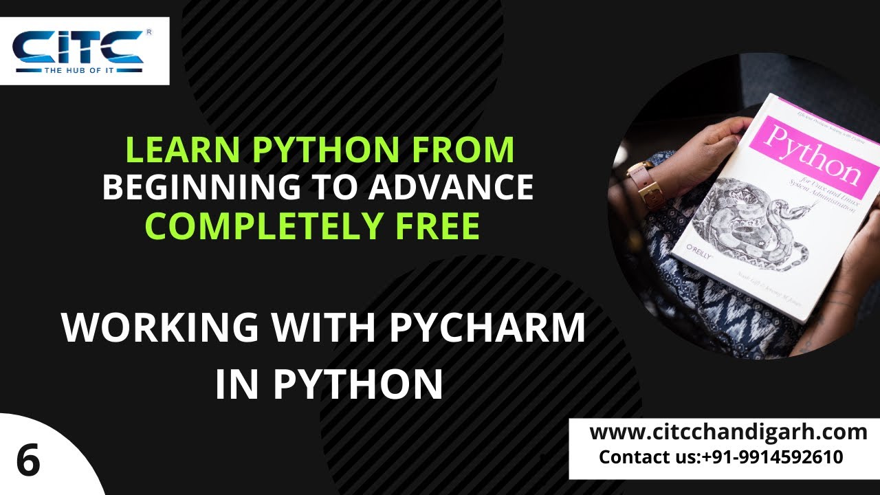 Working on PyCharm | How to work on Pycharm | Part-6 - YouTube