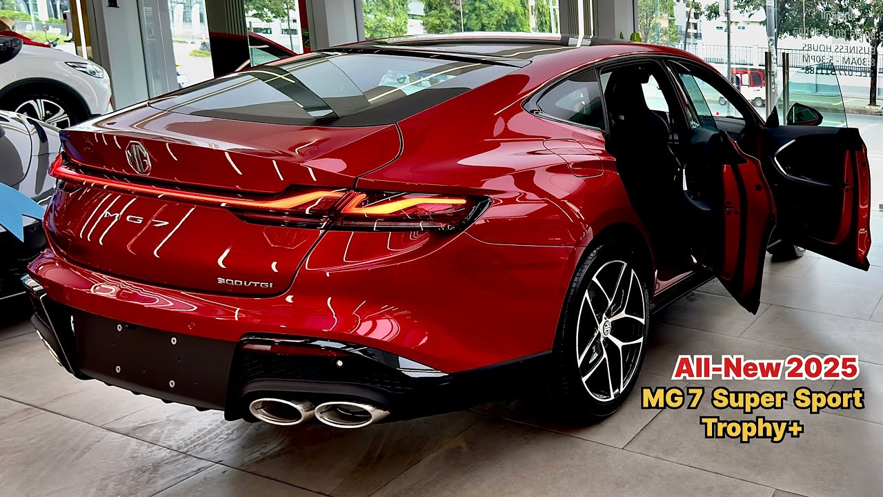 All-New 2025! Premium MG7 Super Sport | Trophy Plus Comfort Interior ...