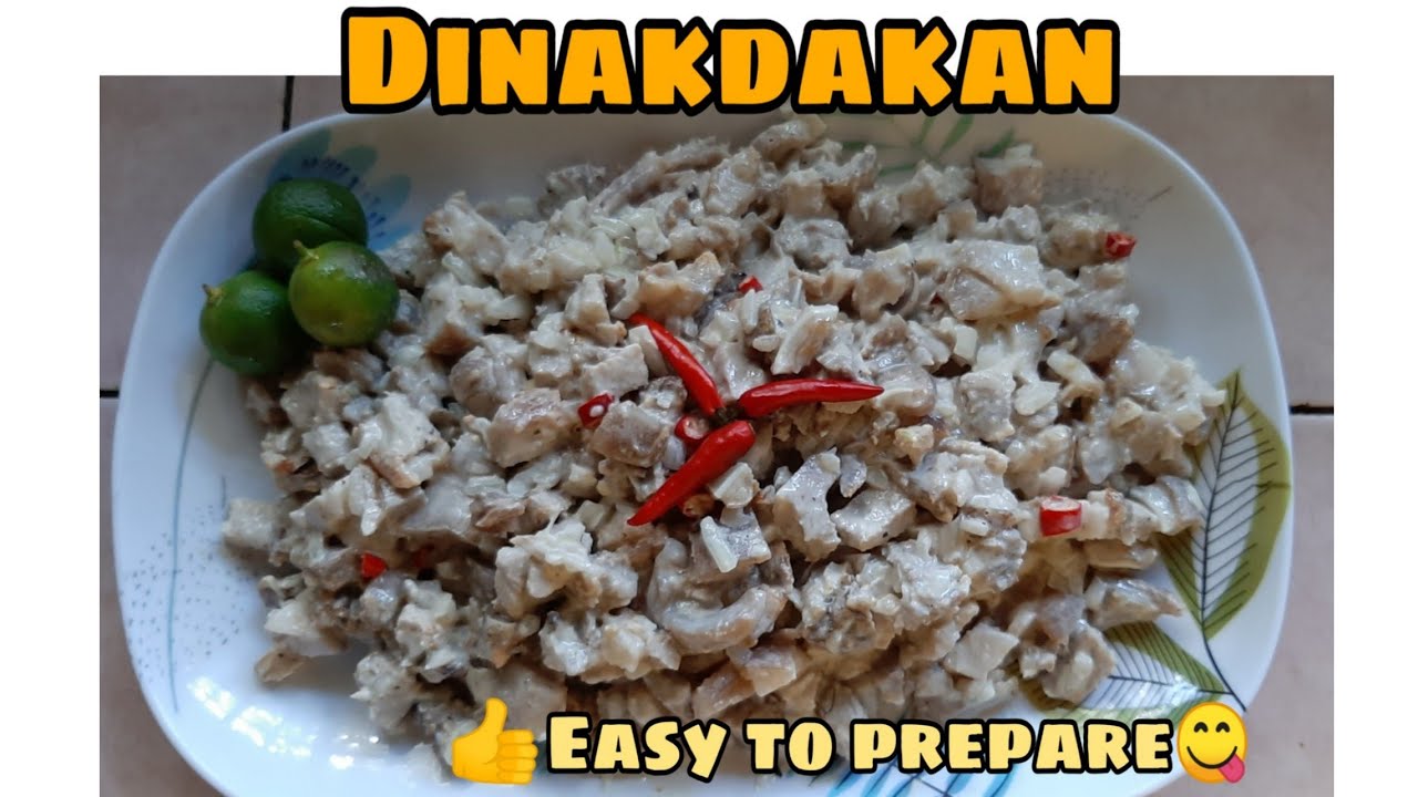DINAKDAKAN | EASY RECIPE | SIMPLY LILY - YouTube