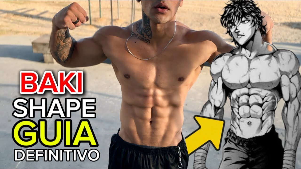 Desafio intenso do BAKI Como conseguir um Shape estético - YouTube