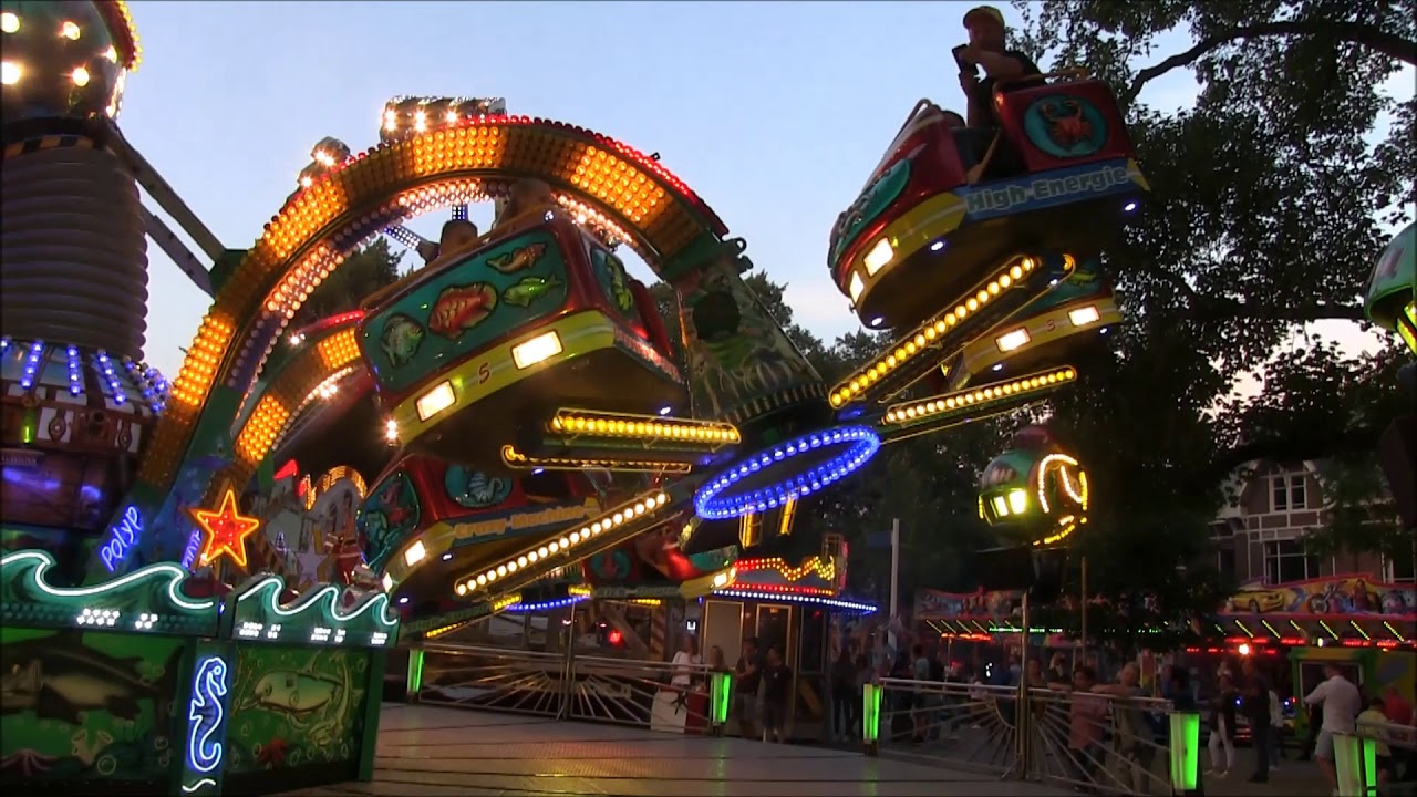 Power Polyp (Arend Harms)offride kermis Maliebaan Utrecht 2018 - YouTube