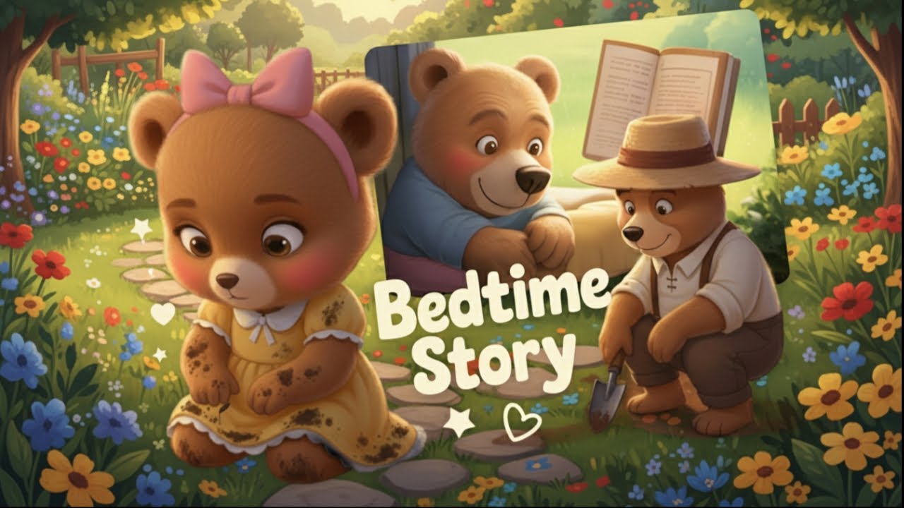 Hummy Bear and Grandpa - Heartwarming Bedtime Story - YouTube
