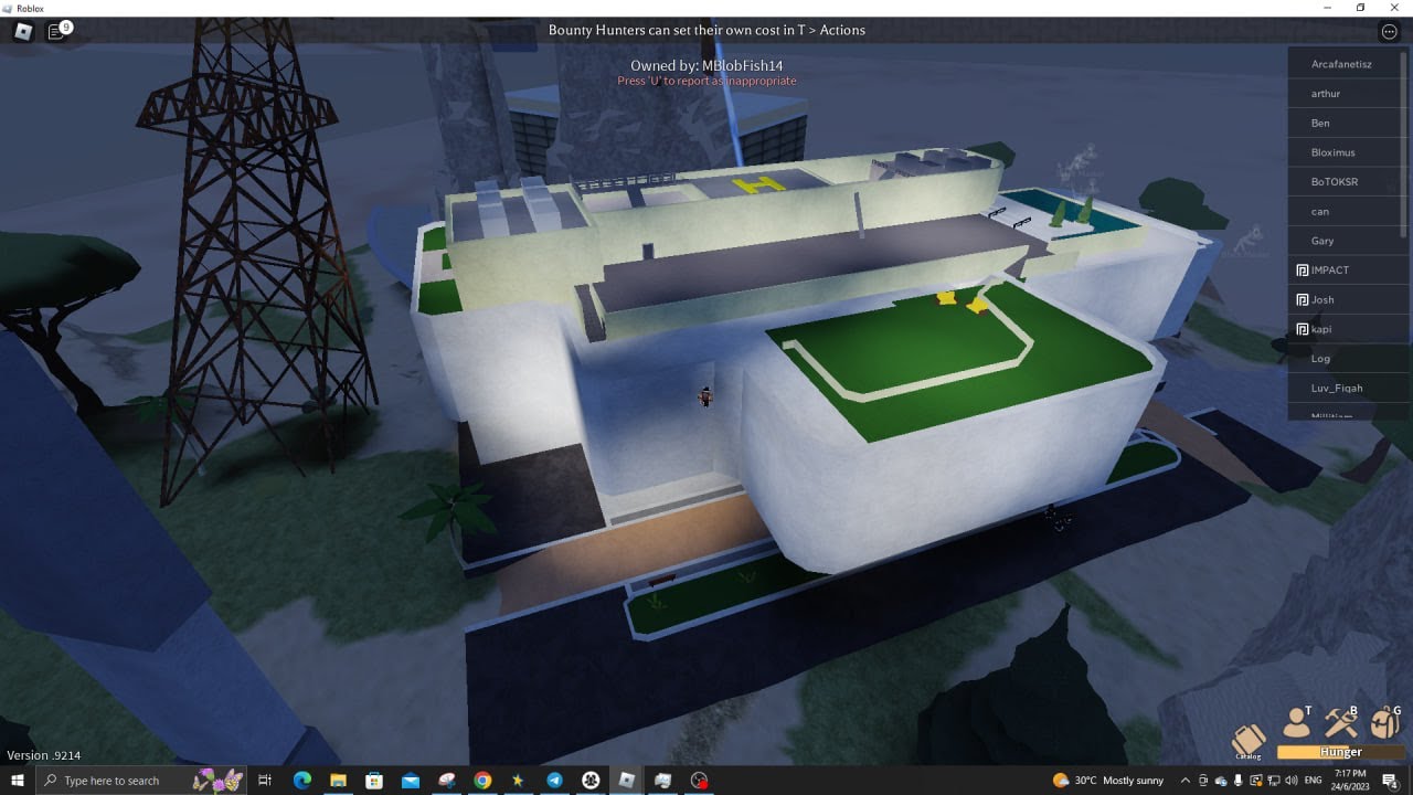 a showcase of my unfinished megabuild | Roblox Electric State DarkRP ...